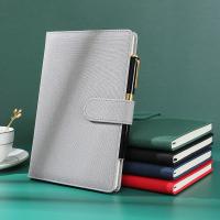 China Business Gift Box A5 Thickened Soft Leather Notebook with Customized Logo Notepad for sale