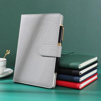 China Business Gift Box A5 Thickened Soft Leather Notebook with Customized Logo Notepad for sale