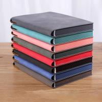 China Business Gift Box A5 Thickened Soft Leather Notebook with Customized Logo Notepad for sale