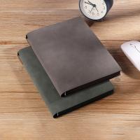 China Business Gift Box A5 Thickened Soft Leather Notebook with Customized Logo Notepad for sale