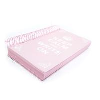 China Hardcover Paper A5 A6 Large Coil 300 Inner Page Portable Notepad Notebook for Office for sale