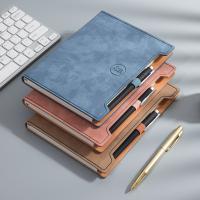 China Direct A5 PU Leather Agenda Journal Notebook With Customized Inner Pages And Pen Set for sale
