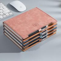China Direct A5 PU Leather Agenda Journal Notebook With Customized Inner Pages And Pen Set for sale