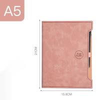 China Direct A5 PU Leather Agenda Journal Notebook With Customized Inner Pages And Pen Set for sale