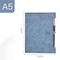 China Direct A5 PU Leather Agenda Journal Notebook With Customized Inner Pages And Pen Set for sale