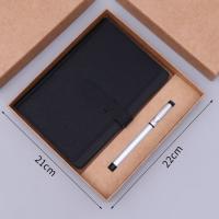 China A5 PU Leather Notebook Set With Pen For Business Promotion And Customized Inner Pages for sale