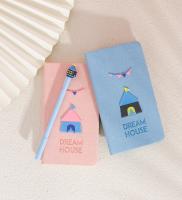 China Business Office Gift Cartoon Creative End Stationery Set with Imitation Leather Cover for sale