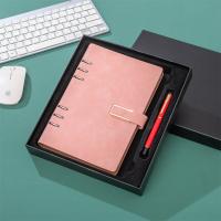 China Personal Travel Diary Journal A5 Spiral Notebook with 6 Holes and Pu Leather Cover for sale