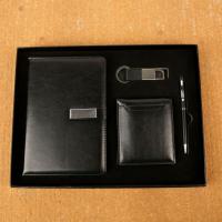 China Office Stationery A5 Notebook with 100 Inner Sheets and Customized Leather Cover for sale