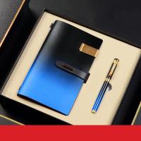 China A5 Hardcover Magnet Closed Buckle Notebook and Pen Stationery Set Limited Stock for sale
