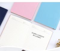 China Office and School Stationery A5 Size Internal Page Leather Custom Color Printed Notebooks for sale