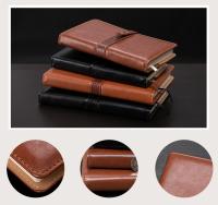 China Custom Pu Leather Notebook With Company Logo For Business B5 / Customized Size for sale
