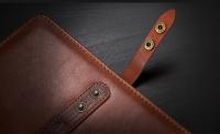 China Custom Pu Leather Notebook With Company Logo For Business B5 / Customized Size for sale