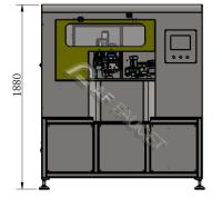 China RTAF-RB0408-4-Spindles 8 Stations Brushing Machine For Small Parts CNC Wire Drawing Machine for sale