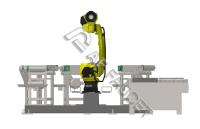 China RTAF-FG04 Robot Flat Grinding Machine CNC Auto Grinding System 15KW 4 Spindles for sale