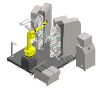 China 50kg Robot Grinding Machine for Large Brass Faucet Polishing 20kW for sale
