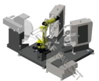 China Hybrid Grinding and Polishing Equipment 2 Grinding Units 1 Automatic Polisher 16 kW for sale