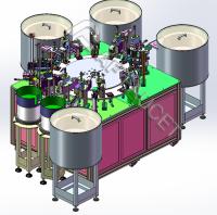China Automatic Assembly Workstation for 3-Hole High Flat Valve Cores 220V 50Hz for sale