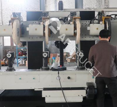 China Full Digital Control Robotic Polishing Machine 3000mm×4 Carbon Steel 380V for Faucet Auto Parts for sale