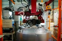 China CNC Low Pressure Die Casting Machine 2 Manipulators 380V 180KW Brass Faucets Casting for sale