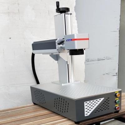 China CE Laser Marking Machine , 12000mm/S Metal Fiber Laser Marker for sale