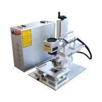 China CE Approved Metal 50W Fiber Laser Marking Machine Strong Dustproof for sale