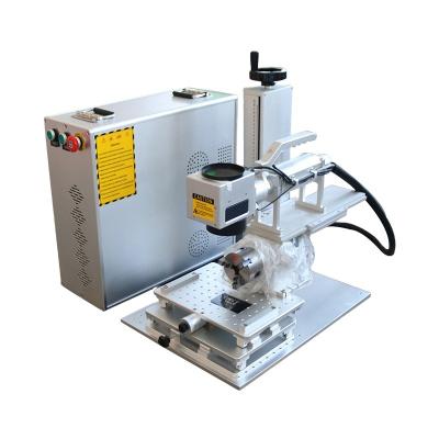 China CE Approved Metal 50W Fiber Laser Marking Machine Strong Dustproof for sale