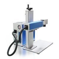 China CE 50watt 12m/S Fibre Laser Marking Machine For Stainless Steel for sale