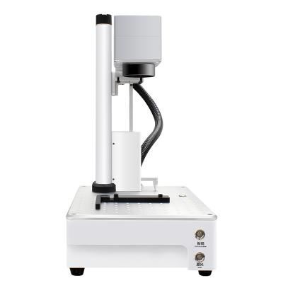 China Color Fiber Laser Marking Machine Price /Fiber Laser Engraver/Laser Marker On Metal for sale
