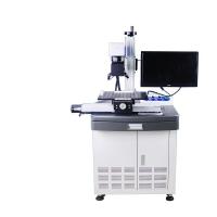 China CE Automatic Laser Marking Machine , 20W Fiber Laser Engraver for sale