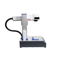 China 50W deep mop color IPG metal steel 3D mini laser marking machine for sale