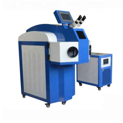 China 200w blue Gold jewelry silver laser spot YAG laser welder Vertical welding machine for sale