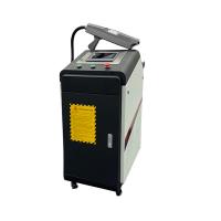 China Handheld fiber laser surface rust cleaning laser cleaner on oil/paint for sale