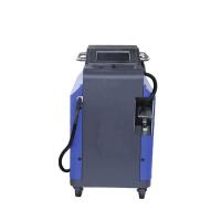 China 1000w Raycus Fiber Laser Cleaning Machine Moving rust oil for sale