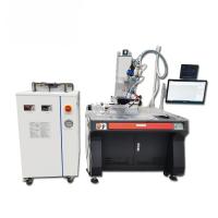 China 1500w Fiber Continuous Laser Welding Machine Automatic Square Lithium Battery Pack Aluminum for sale