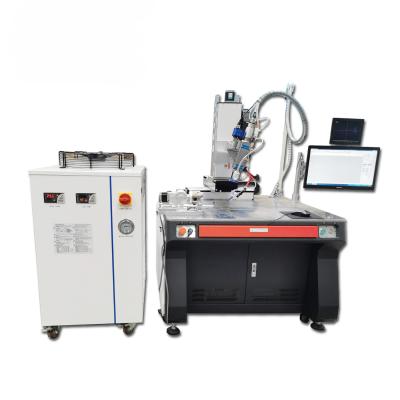 China 1500w Fiber Continuous Laser Welding Machine Automatic Square Lithium Battery Pack Aluminum for sale