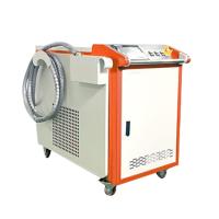 China 1000W 1500W 2000W Continuous Car Metal Rust Removal Fiber Handheld Laser Cleaning Machine for sale