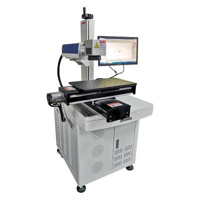 China Raycus Mobile Platform Metal Fiber Laser Marking Machine 20W 30W 50W 70W 80W 100W for sale