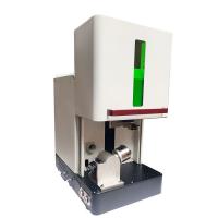 China Enclosed Fiber Laser Marking Machine 30W 50W 80W 100W For Gold Silver Jewelry for sale