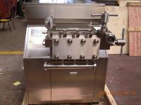 China Industrial Electric Two Stage Gear Box Milk Homogenizer Machine 3000L/H 22 KW for sale