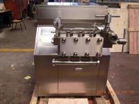 China Industrial Electric Two Stage Gear Box Milk Homogenizer Machine 3000L/H 22 KW for sale