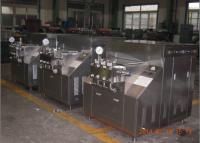 China 2000 L / H Food Liquid Juice Two Stage Homogenizer Machine 37 KW for sale