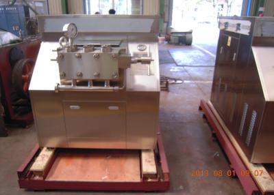 China Stainless Steel Housing 2 Stage Dairy Homogenizing Machine New Condition for sale