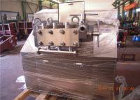 China Processing Line Type 4 Plunger Dairy Homogenizer 12000 L/H 25 Mpa 90 KW for sale
