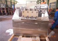 China High Performance Four Plunger Dairy Homogenizer Machine Support Ice Cream / Emulsion Processing for sale
