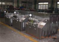 China Two Stage 304 Stainless Steel Food Grade Dairy Milk Homogenizer Equipment for sale
