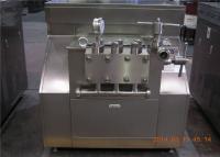 China New Condition Three Plunger Dairy Homogenizing Machine 5000 L/H 0-24 Mpa for sale