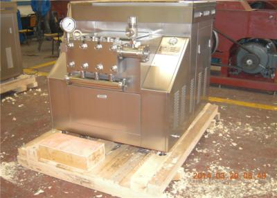 China Three Plunger New Condition Stainless Steel 304 Dairy Homogenizer 3500 L/H 50 Mpa for sale