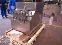 China Plate Milk Pasteurizer And Homogenizer Dairy Homogenizer 2000 L/H 15 KW for sale