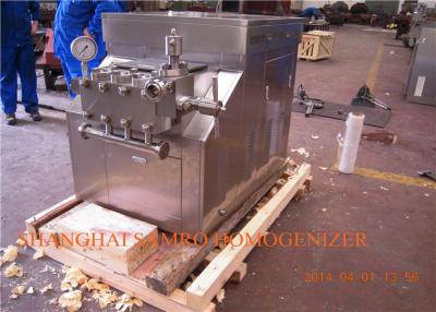 China New Condition Processing Line Type Dairy Homogenizer 4000 L/H 30 Mpa for sale